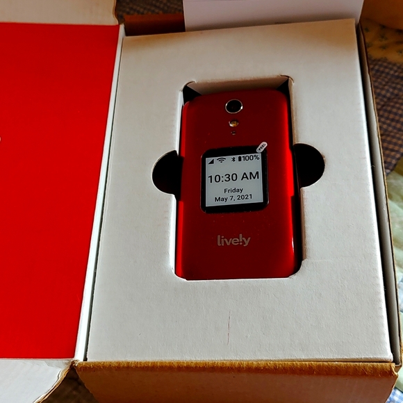 Lively | Cell Phones & Accessories | Lively Flip Cell Phone New In Box All Accessories ...